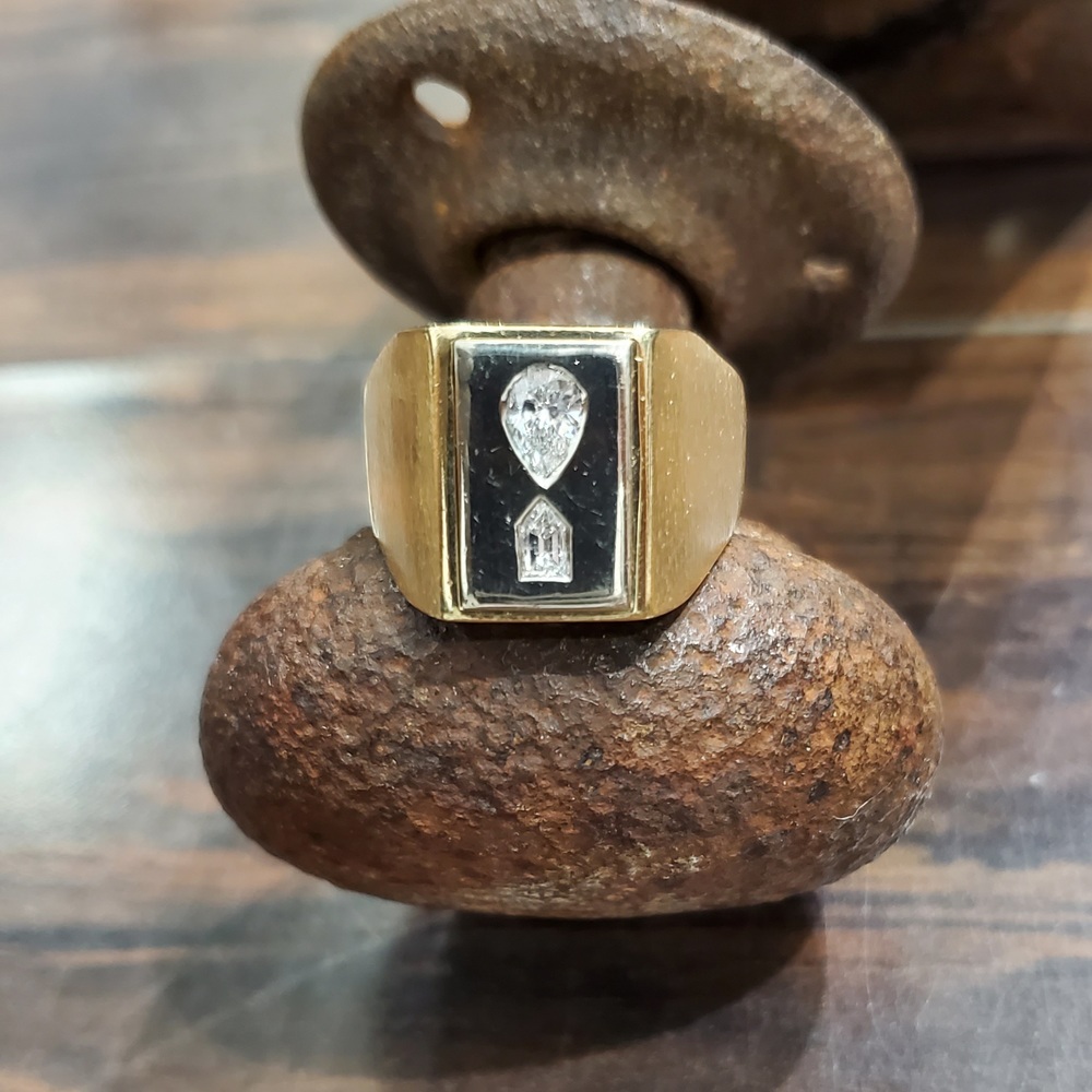 .75ctw Pear and Shield Cut Diamonds | Dynasty Jewelry and Loan