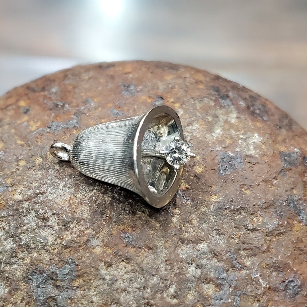 Diamond Bell Pendant | Dynasty Jewelry and Loan