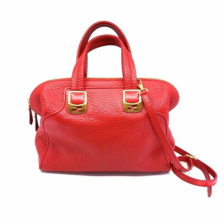 Fendi Red Chameleon Tote Handbag | Dynasty Jewelry and Loan