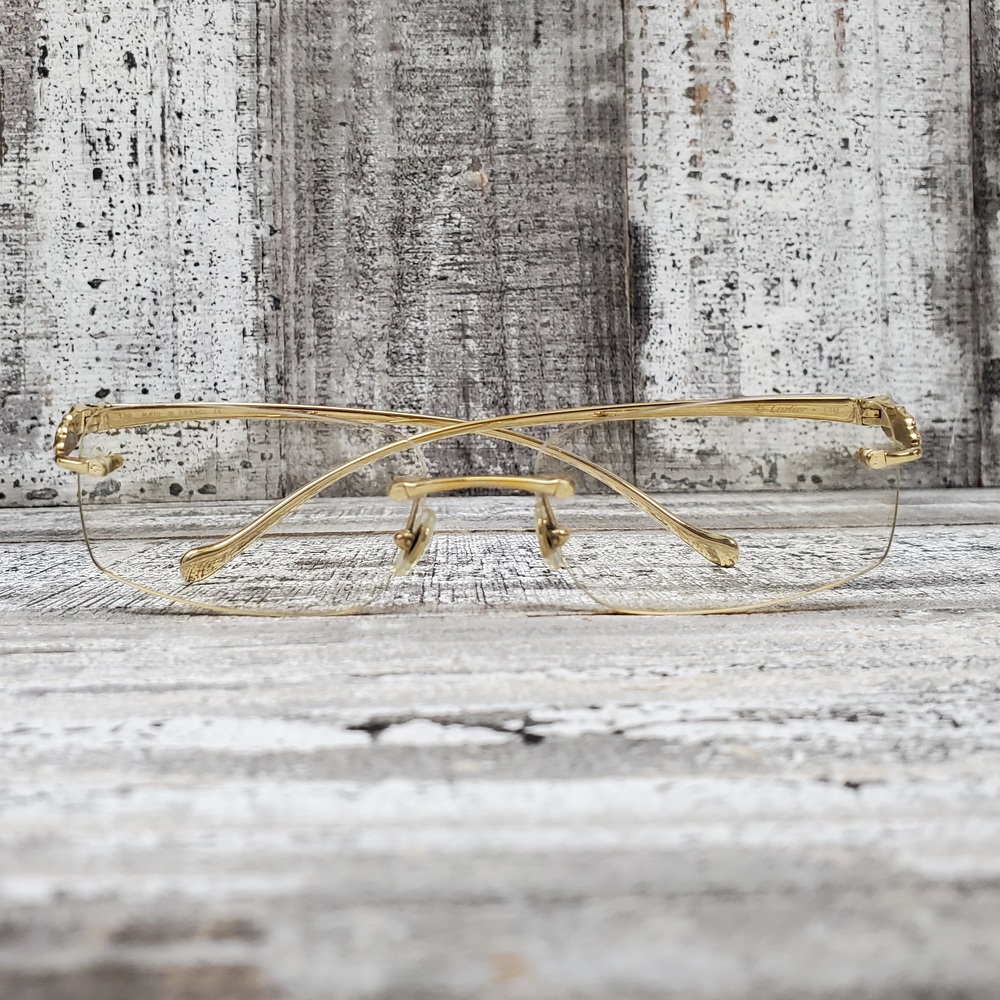 Cartier Gold Tone Frames | Dynasty Jewelry and Loan