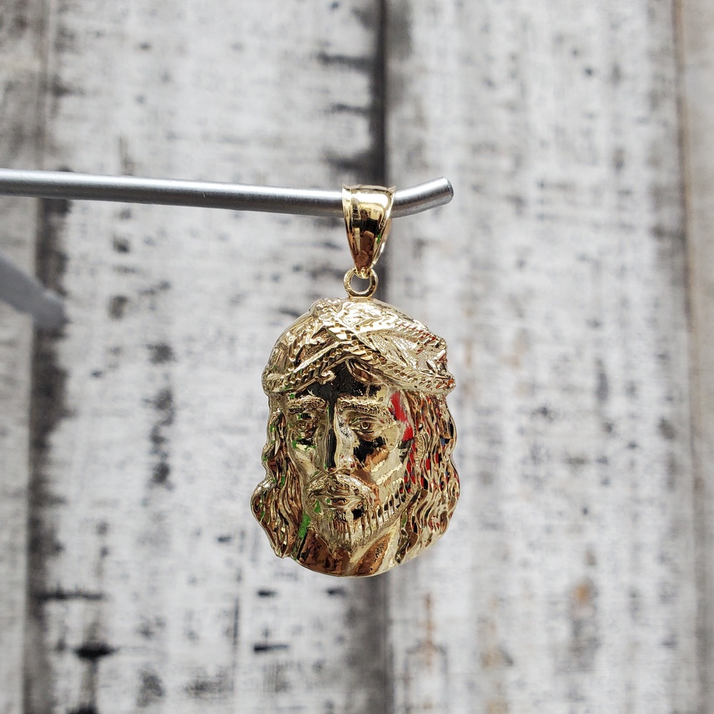 10K Jesus Piece Pendant | Dynasty Jewelry and Loan