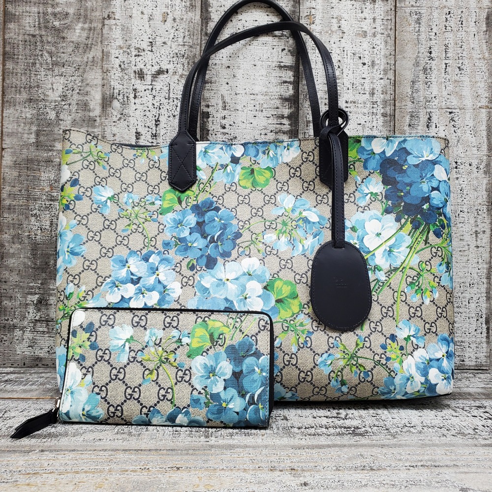 Gucci Supreme Bloom Medium Canvas Tote | Dynasty Jewelry and Loan