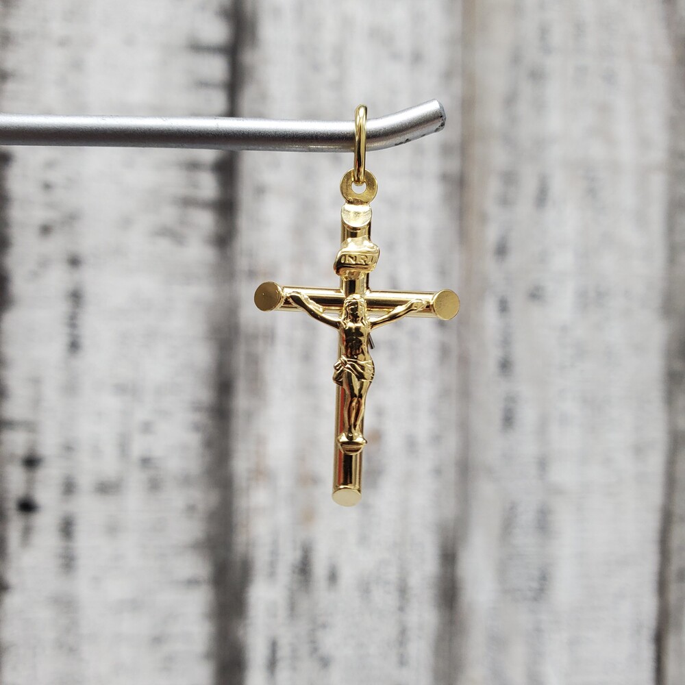 14K Crucifix INRI Pendant | Dynasty Jewelry and Loan