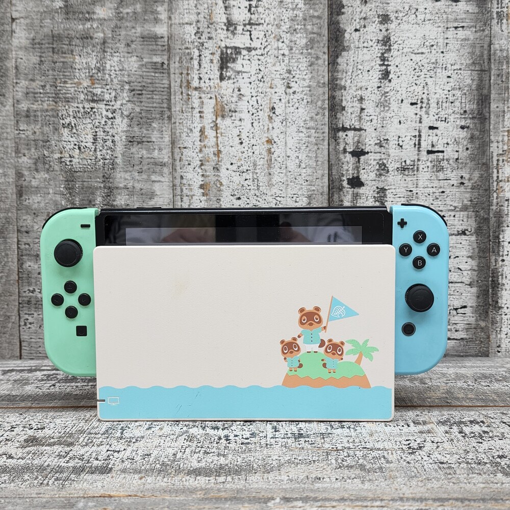 Nintendo Switch Console - Animal Crossing Horizons Special Edition HAC ...